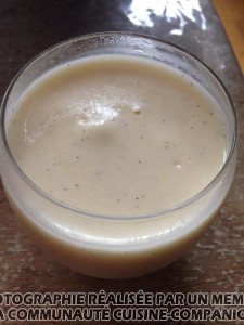Mousse à la vanille (Valvanille) - Recette Cuisine Companion